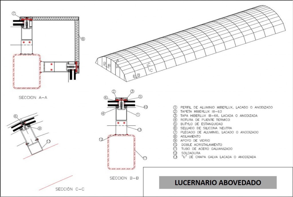 DATOS TECNICOS - Lucerglass - Ingeniería en lucernarios